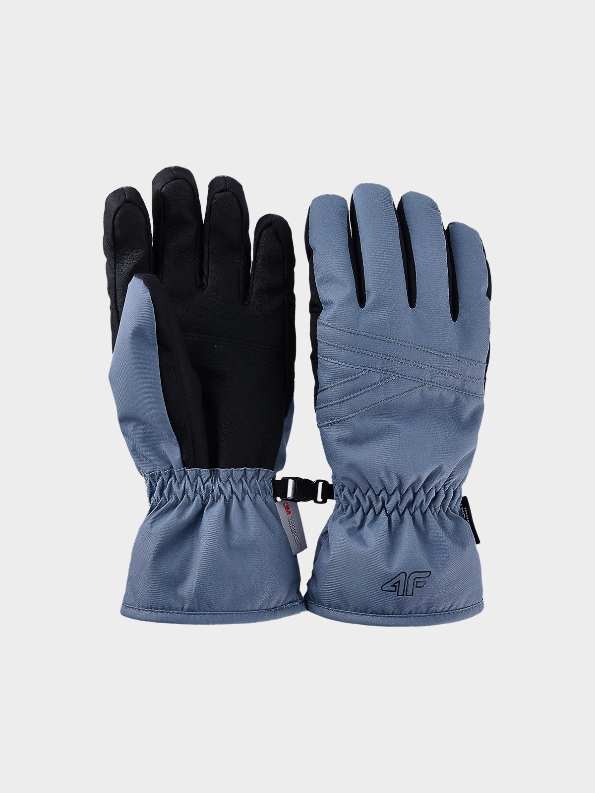 Navy ski gloves store