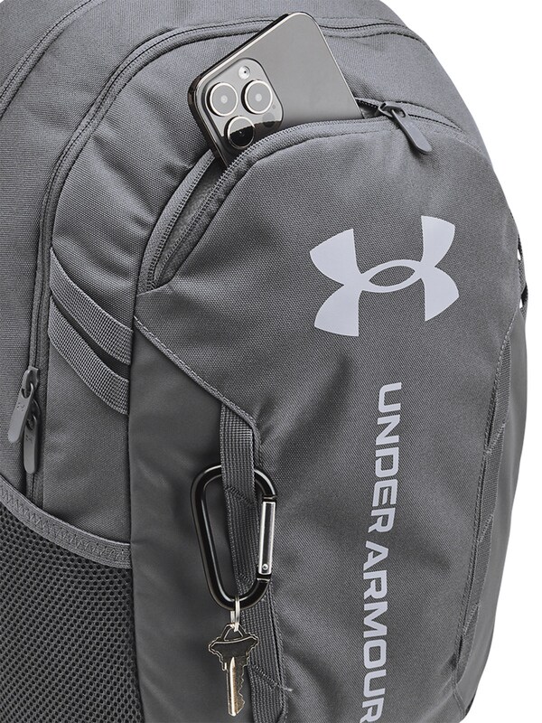 Plecak treningowy uniseks Under Armour UA Hustle 6.0 Backpack szary 4F sportowa odzie i obuwie